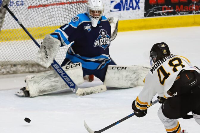 La saison du Blizzard se termine par un blanchissage et un 90e point | Blizzard d'Edmundston